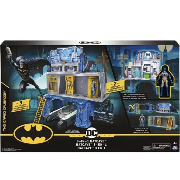 DC Comics | Toys | Batman 3in Batcave Playset With Exclusive | Poshmark